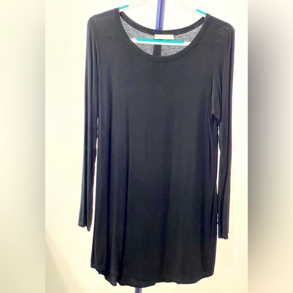 Coco & Main | Dresses | Coco Main Ls Black Dress | Poshmark